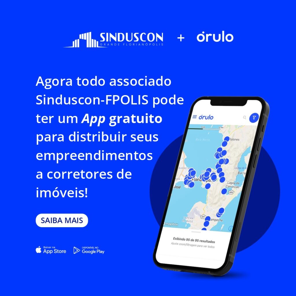 Novidade aplicativo para anunciar seus empreendimentos - Sinduscon + Órulo | Sinduscon